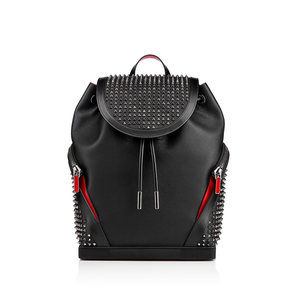 Christian Louboutin | Bags | Christian Louboutin Black Backpack Calf ...